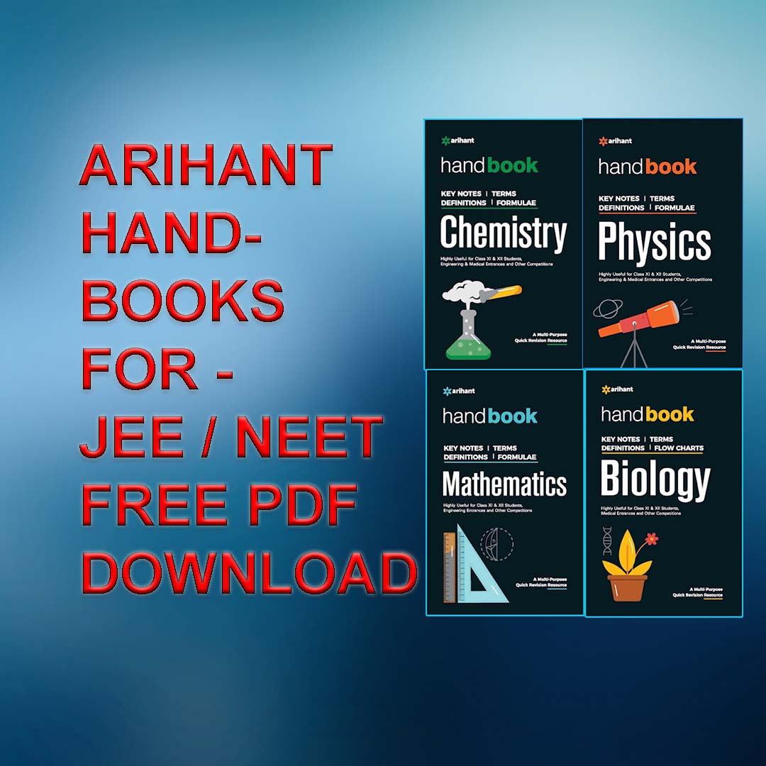 ARIHANT HANDBOOKS FOR JEE / NEET FREE PDF DOWNLOAD - Techoedu ARIHANT HANDBOOKS FOR JEE / NEET FREE PDF DOWNLOAD - Techoedu