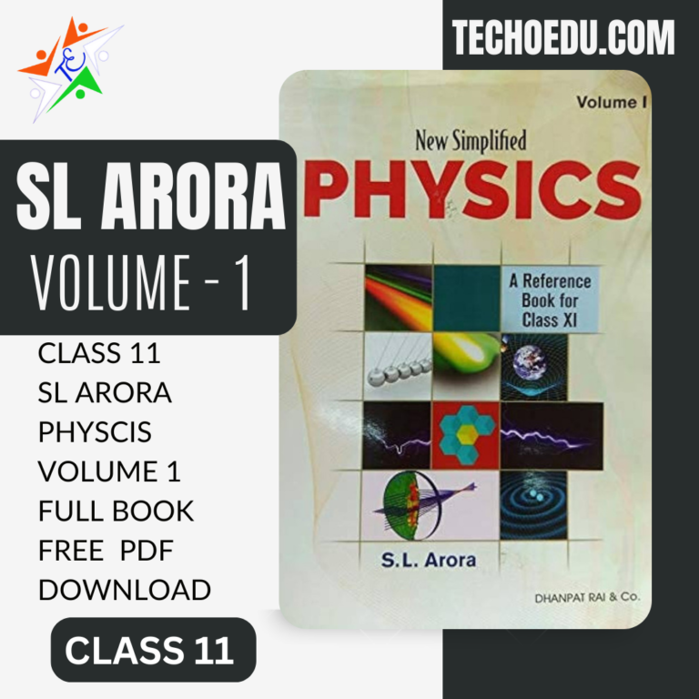 SL ARORA CLASS 11TH VOLUME 1 FULL BOOK FREE PDF DOWNLOAD - Techoedu